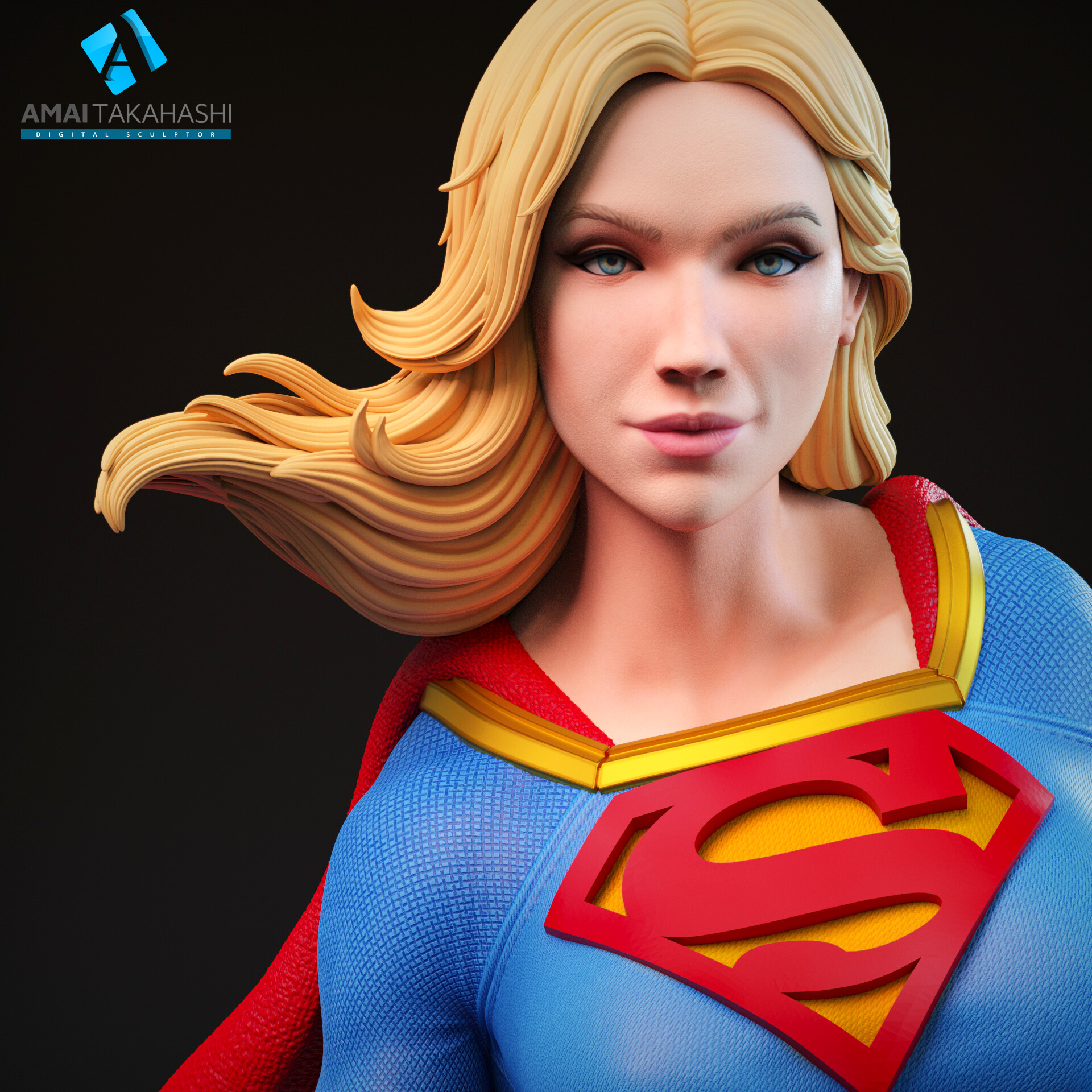 ArtStation - SUPERGIRL | DC Comics Fanart