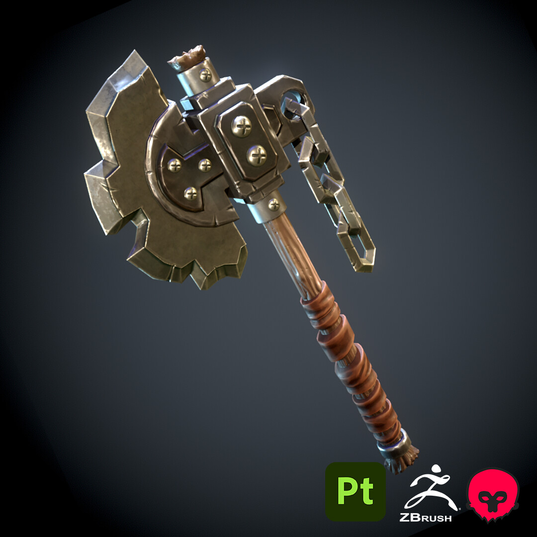ArtStation - Stylized Axe