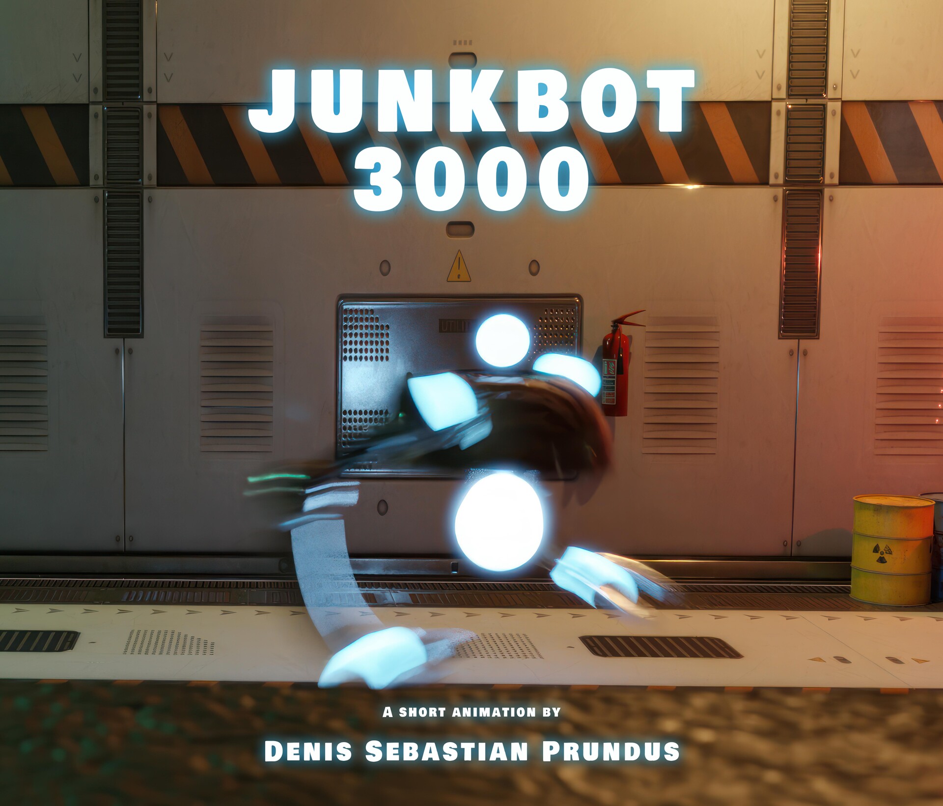 ArtStation - Junkbot 3000: A Short Animation