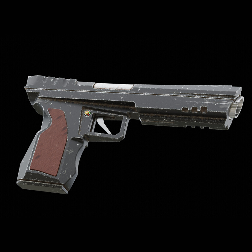 ArtStation - Custom Pistol Design