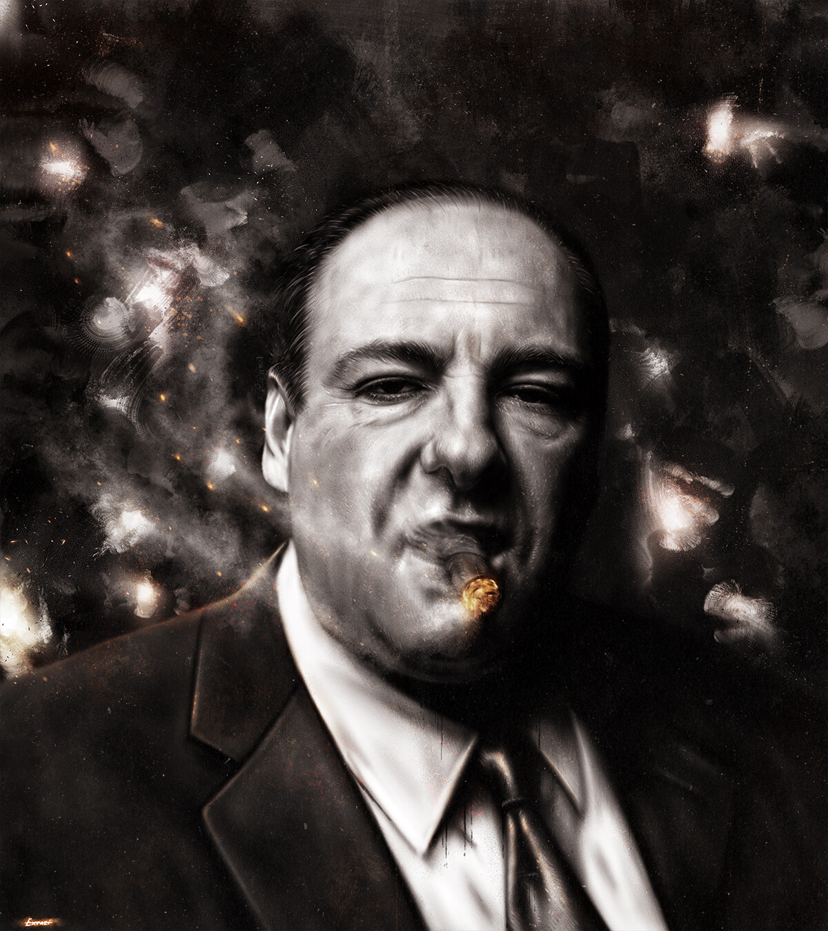 ArtStation - The Sopranos - Tony Soprano
