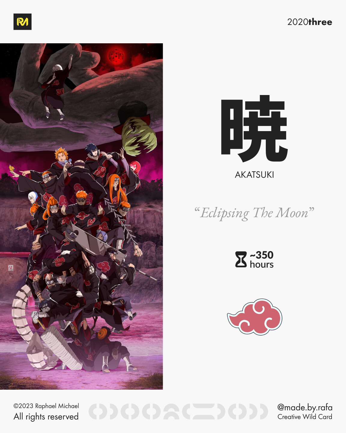 ArtStation - [FANART] Naruto: Eclipsing The Moon