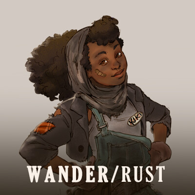 ArtStation - Wander/Rust- Kiki Concept Art