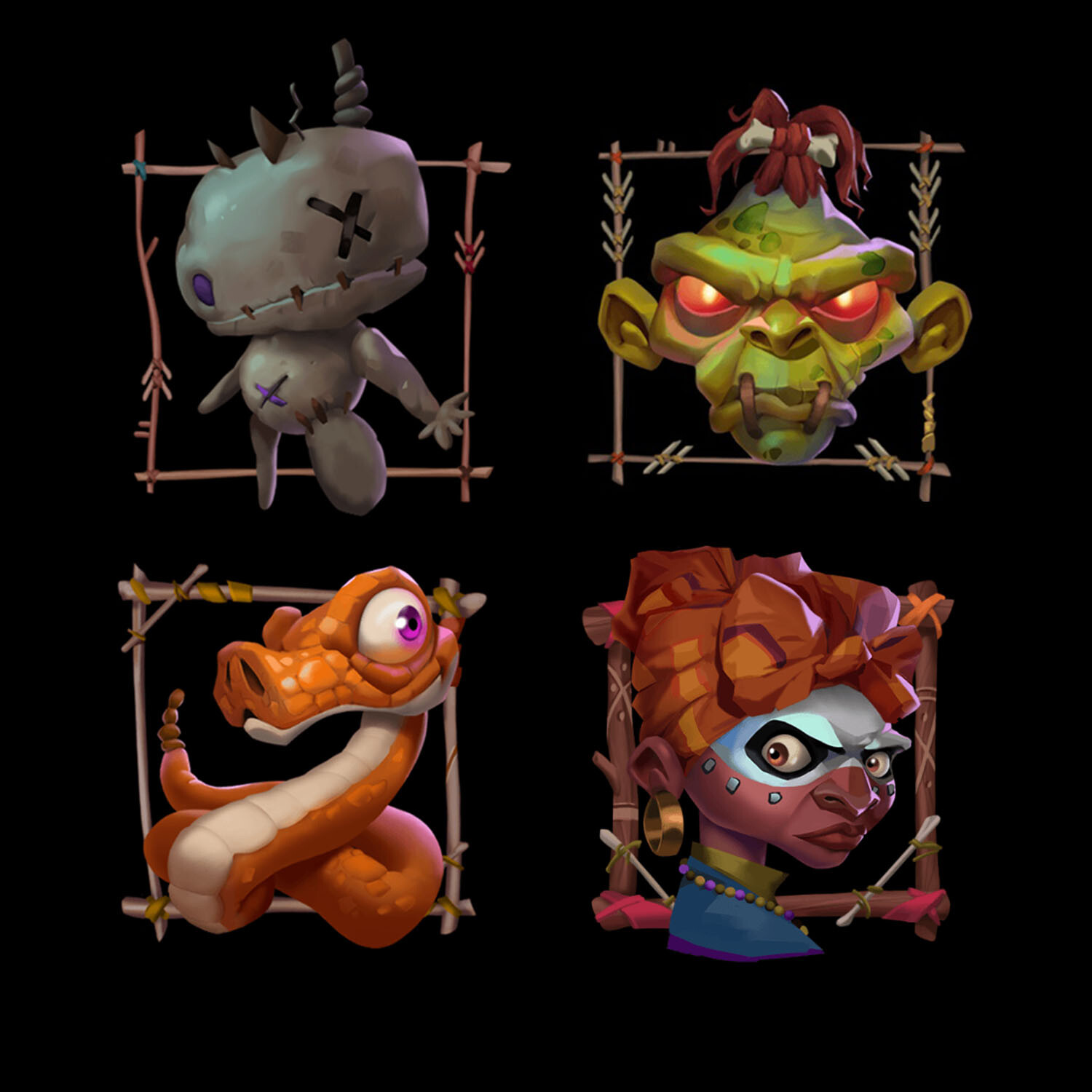 ArtStation - Vodoo Hex Symbols