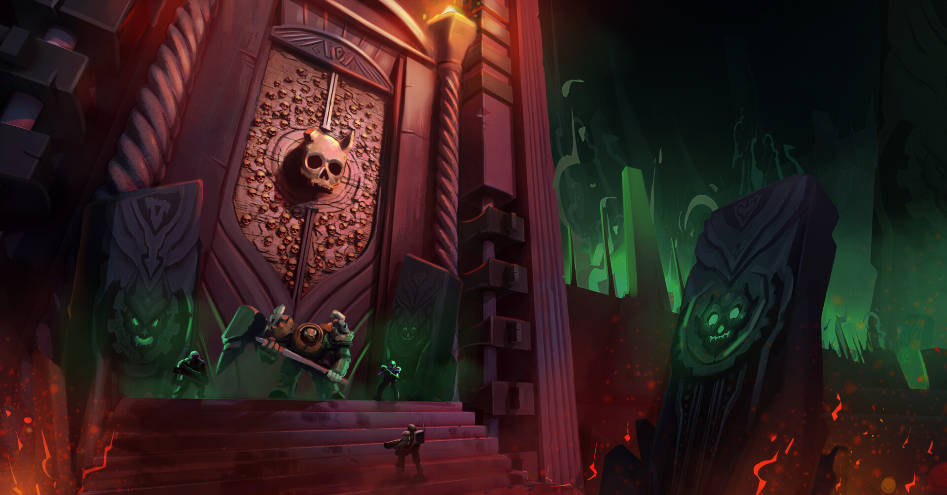 ArtStation - StoneCranny - Ancestral Gate