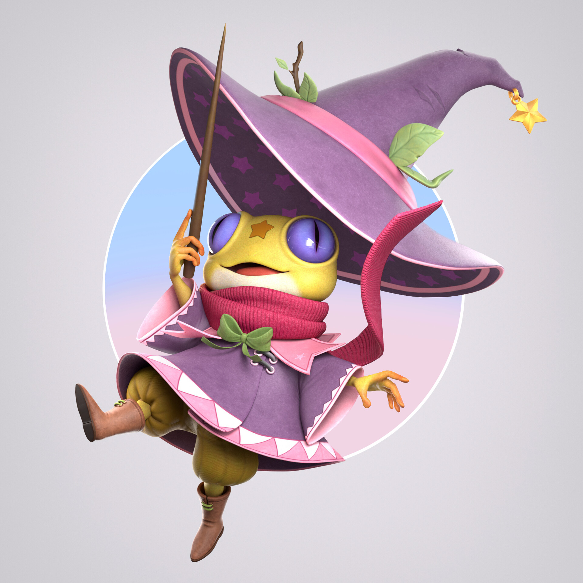 ArtStation - Magic Frog - Wibbit
