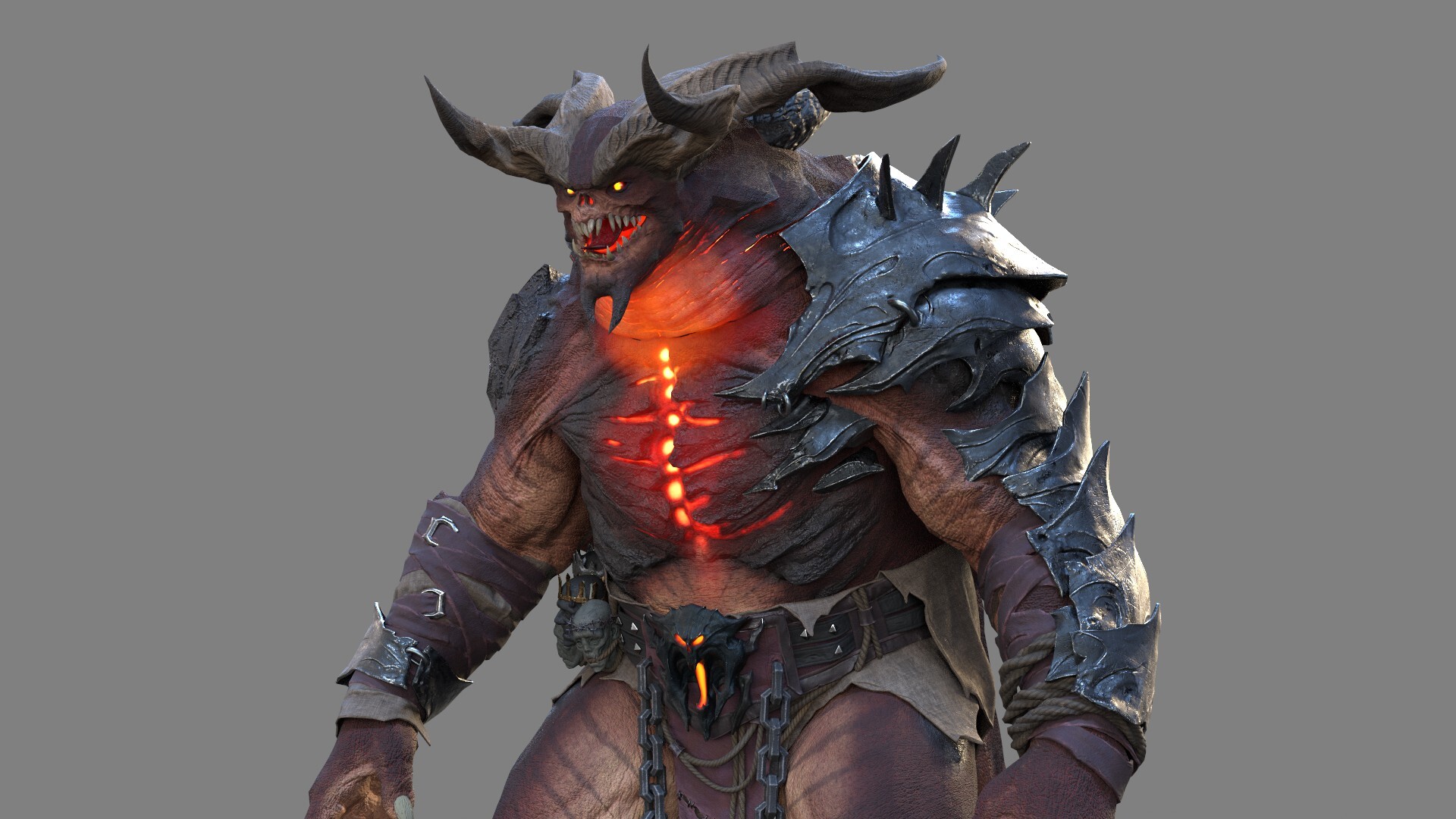 ArtStation - Demon Texture - Collider craftworks Challenge