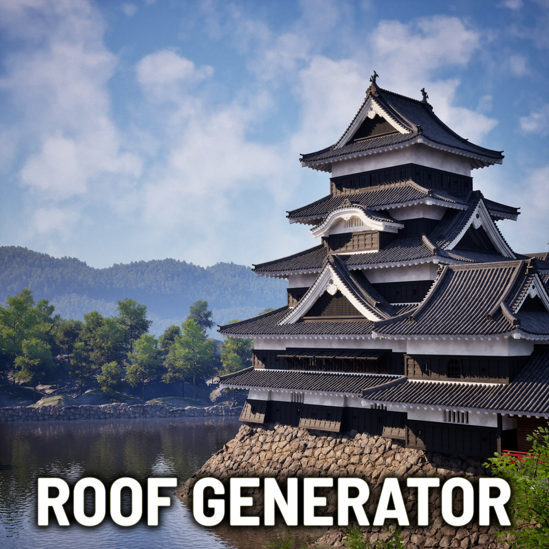 ArtStation - Roof Generator