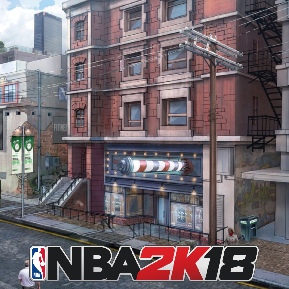Concept Art House - NBA 2K18 - Concept
