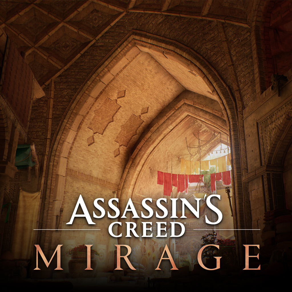 ArtStation - Assassin's Creed Mirage- Architecture - The Bazaar Interior