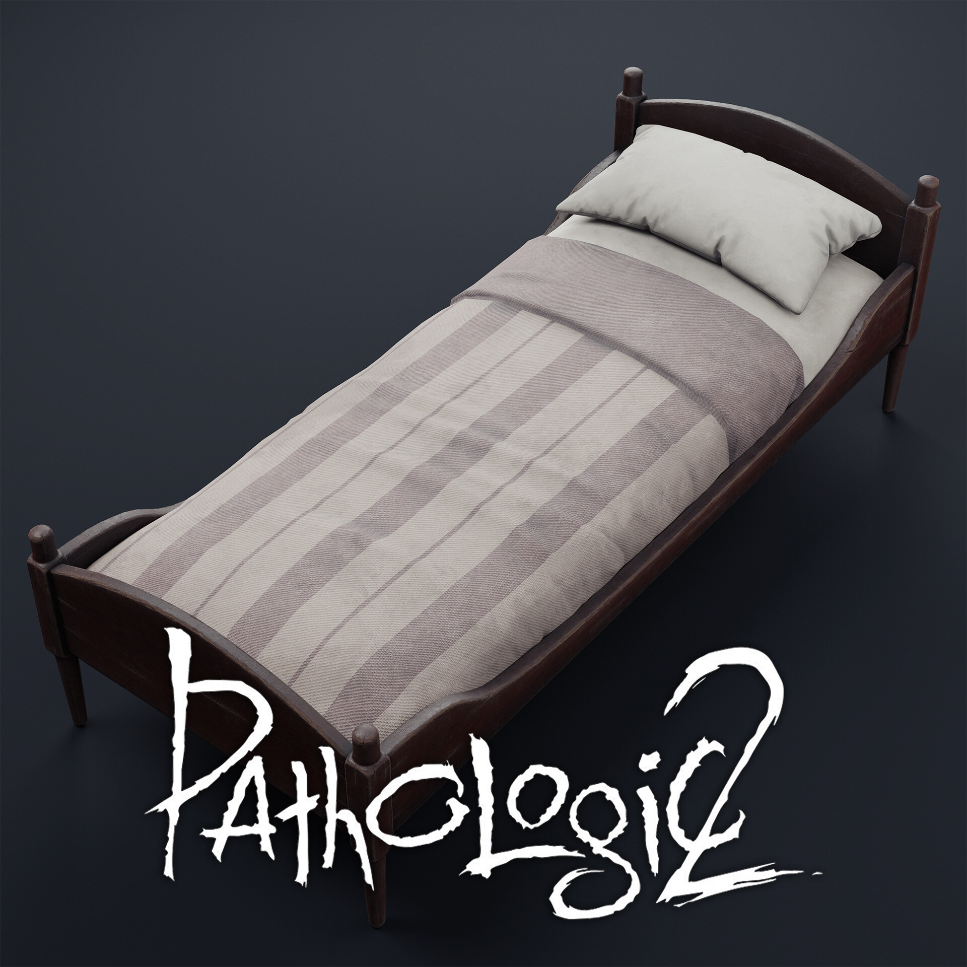 ArtStation - Retro Style Bed - Gameready Model for the Pathologic 2 Game