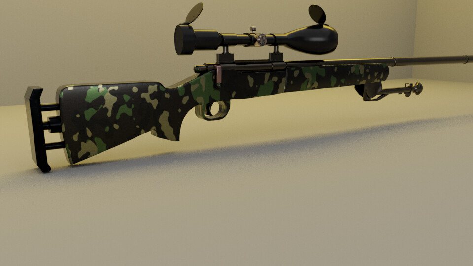 ArtStation - M24 |GUN MODELING