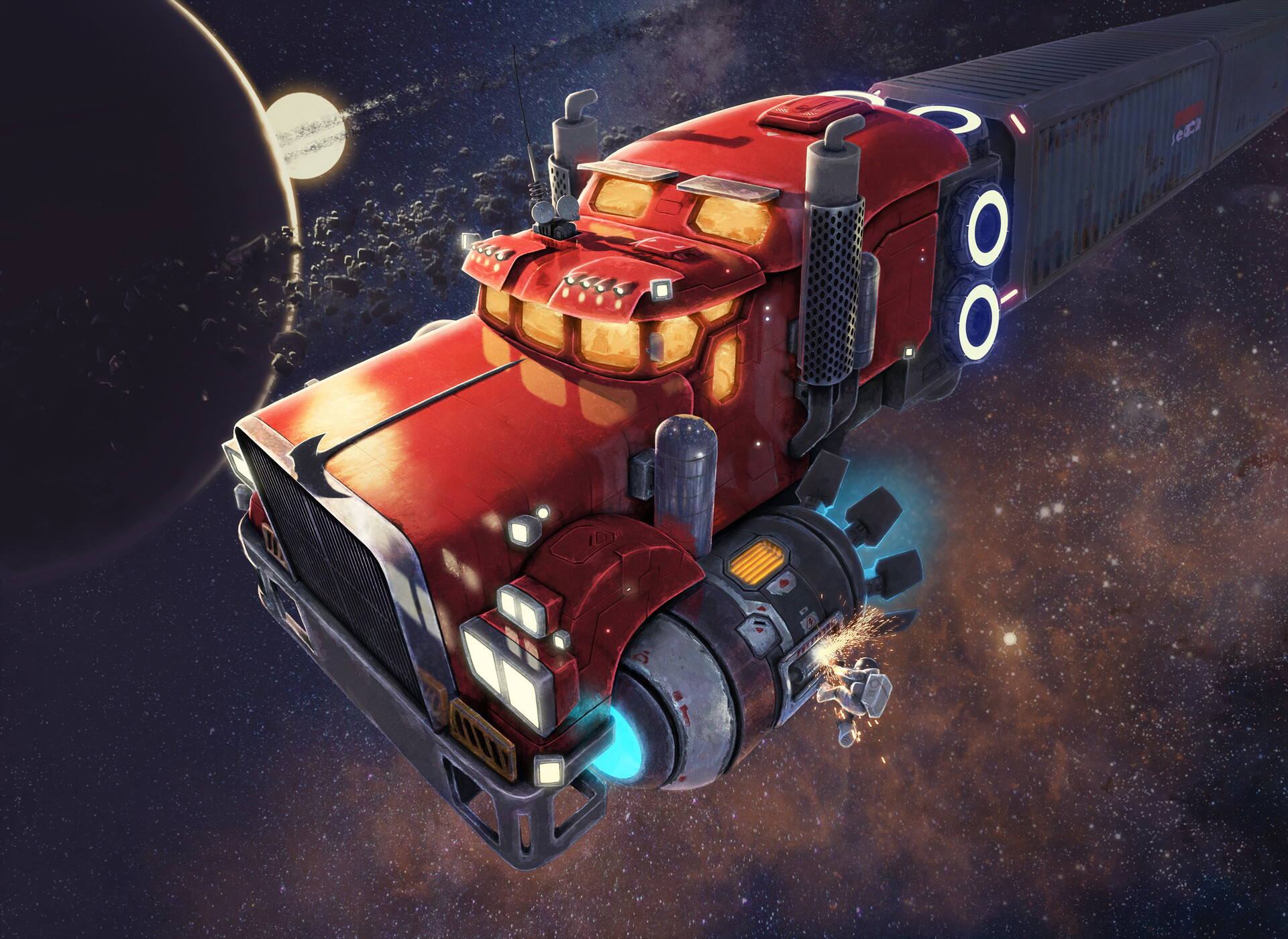 ArtStation - Star Trucker