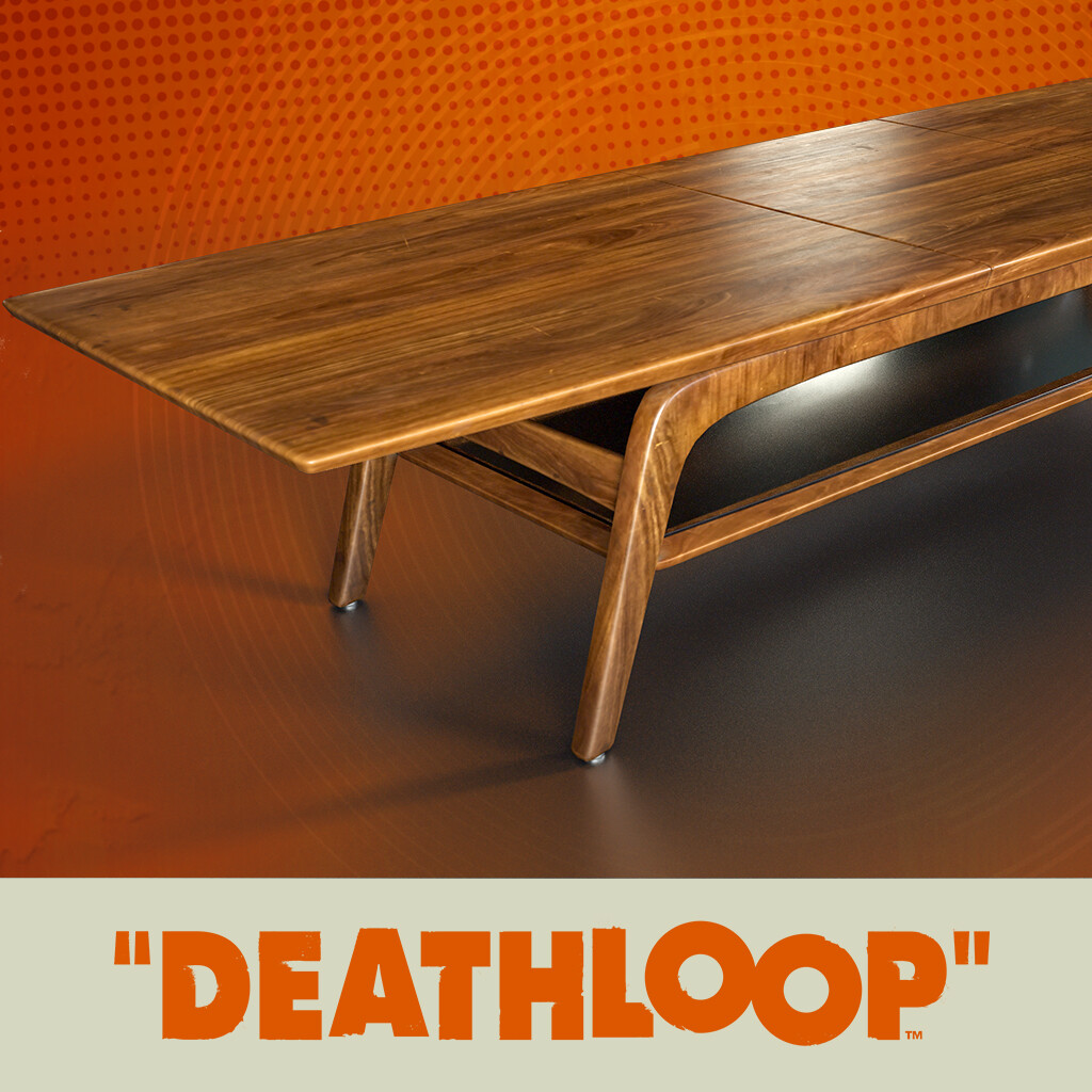 ArtStation - DEATHLOOP Tables