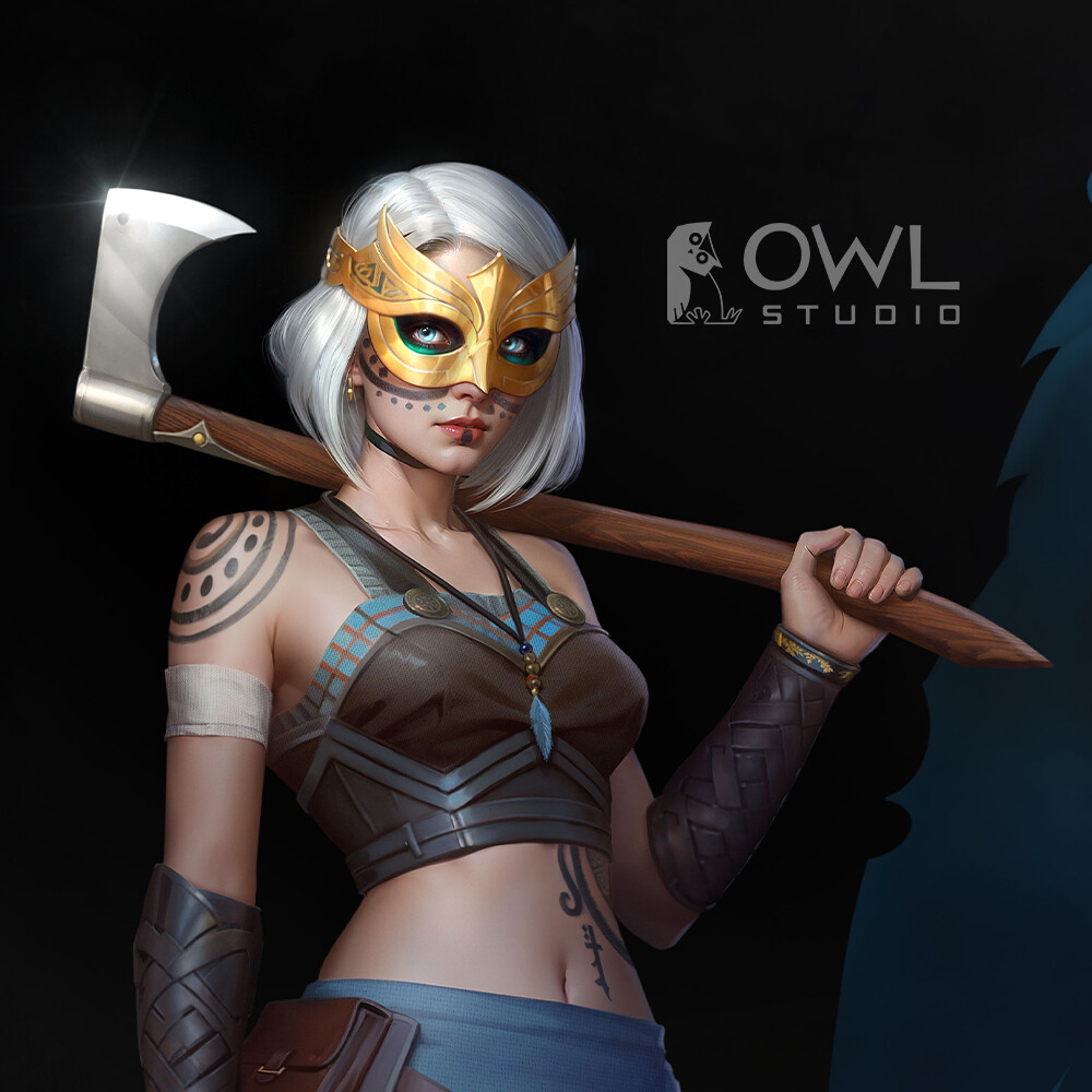 ArtStation - Humanized Owl