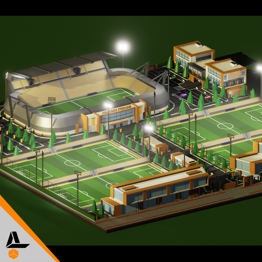 ArtStation - Sports City