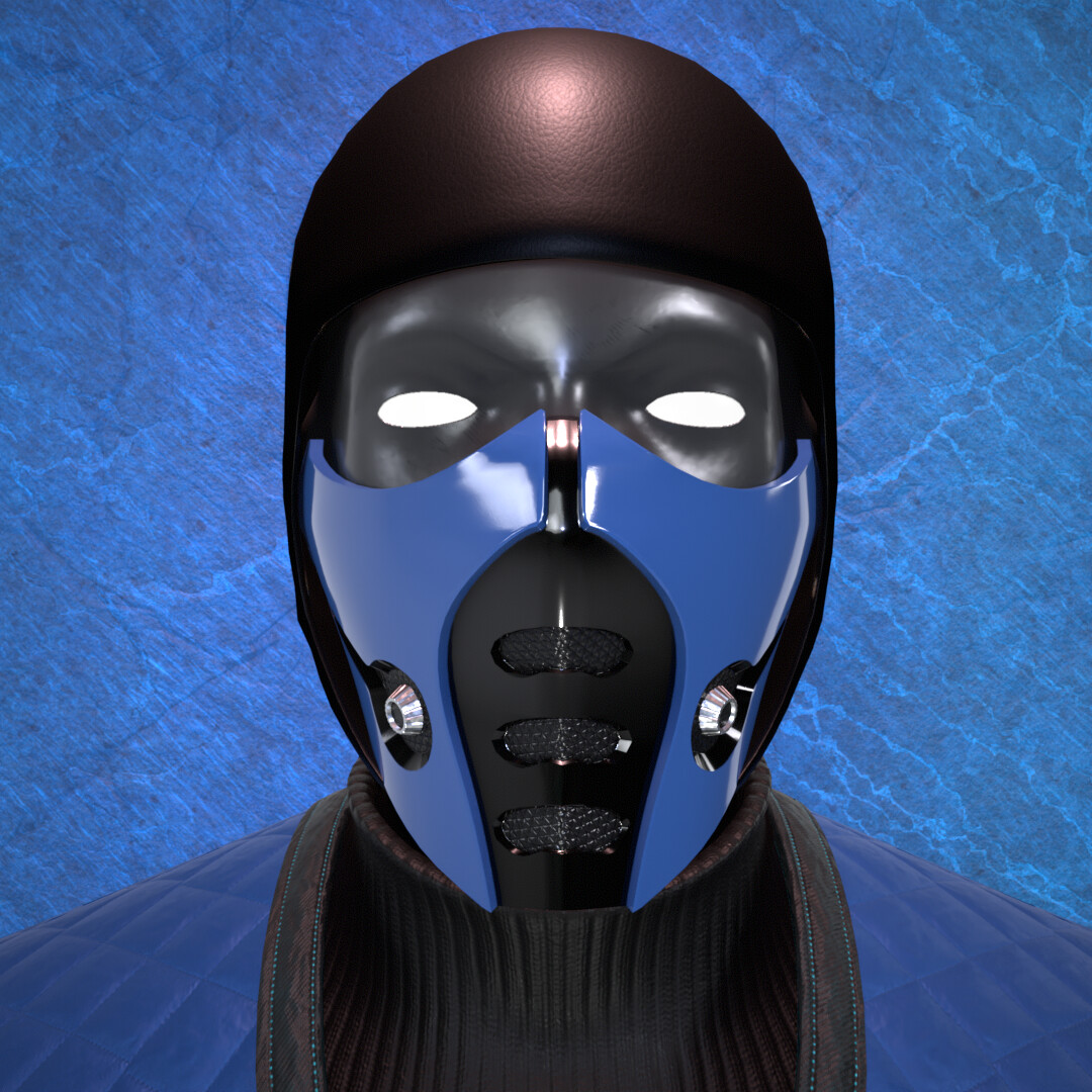 ArtStation - Sub-Zero: MK9 Mask