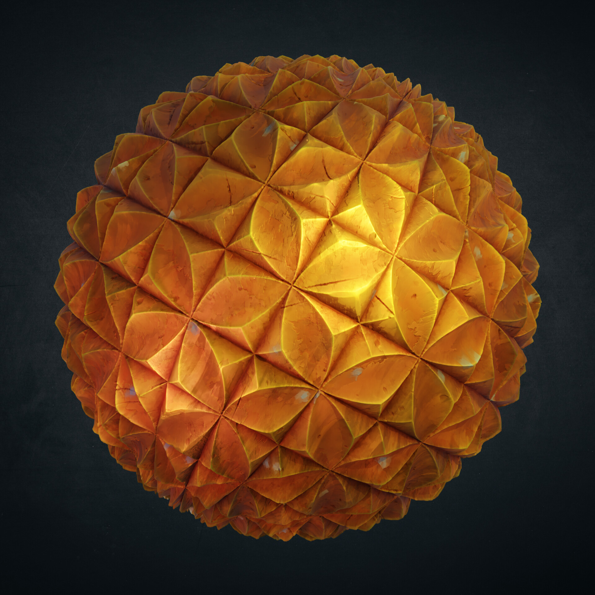 ArtStation - Gold Tile Stylized