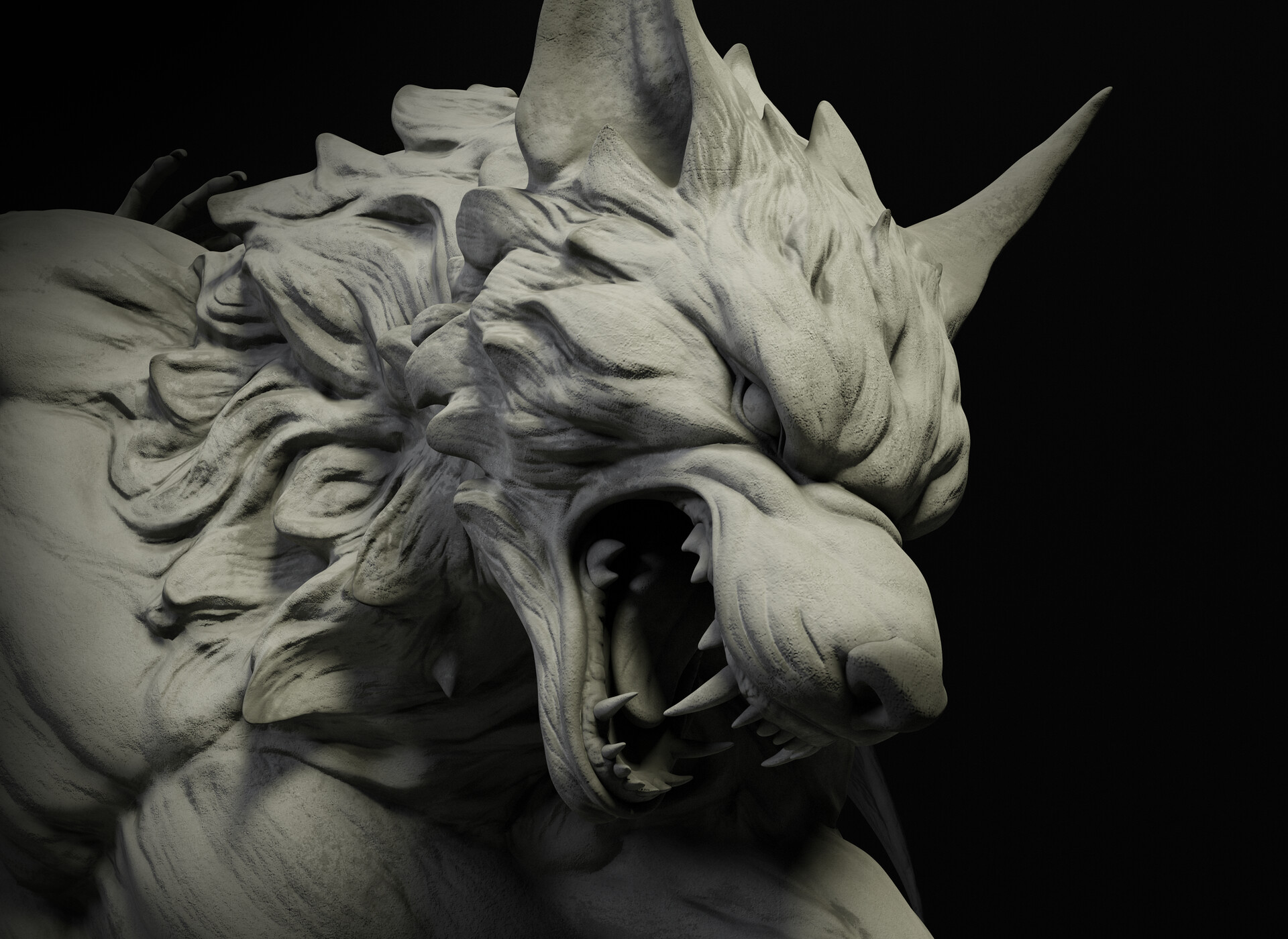 ArtStation - Moonlight revenge