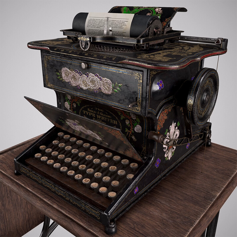 ArtStation - Typewriter