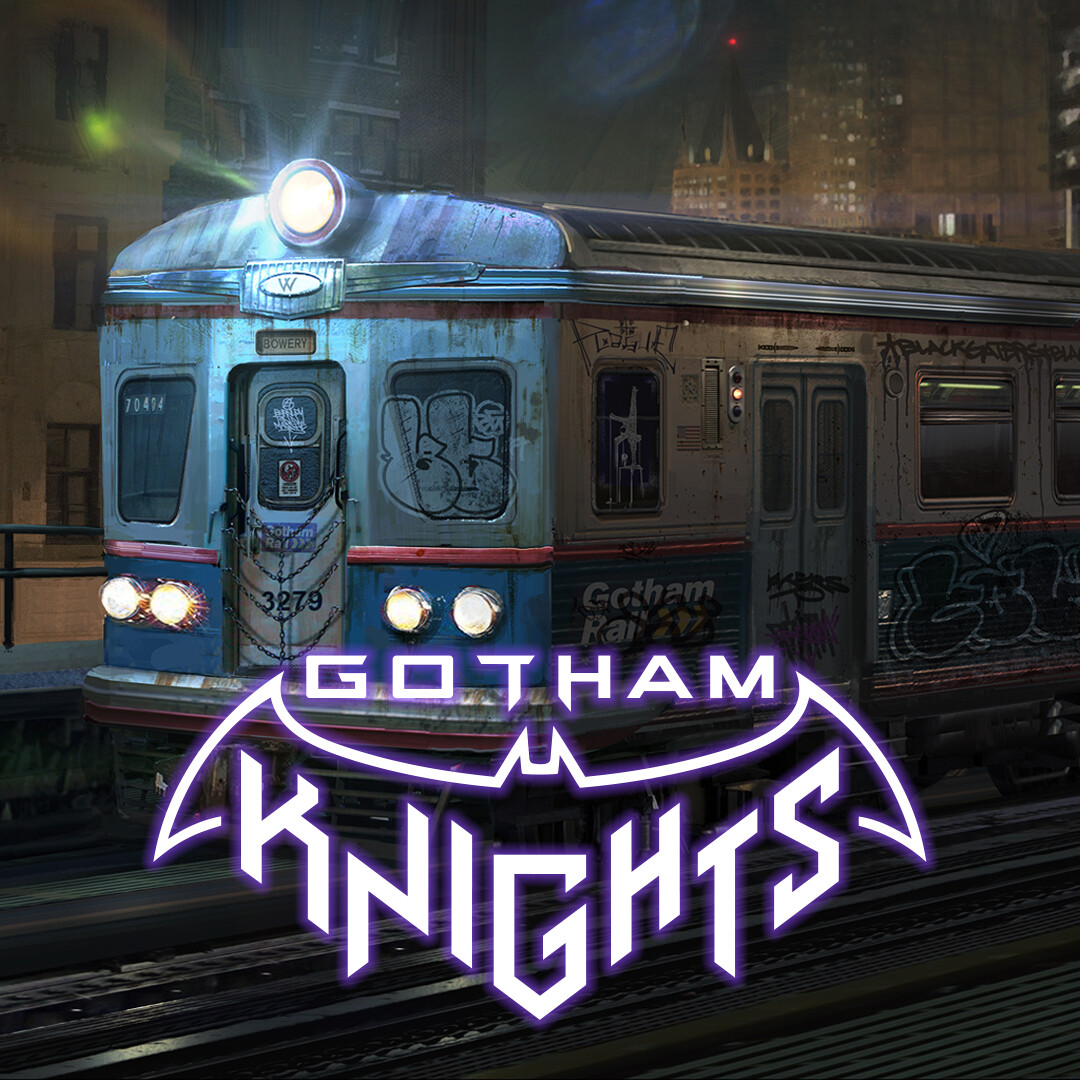 ArtStation - Gotham Knights - Public transport