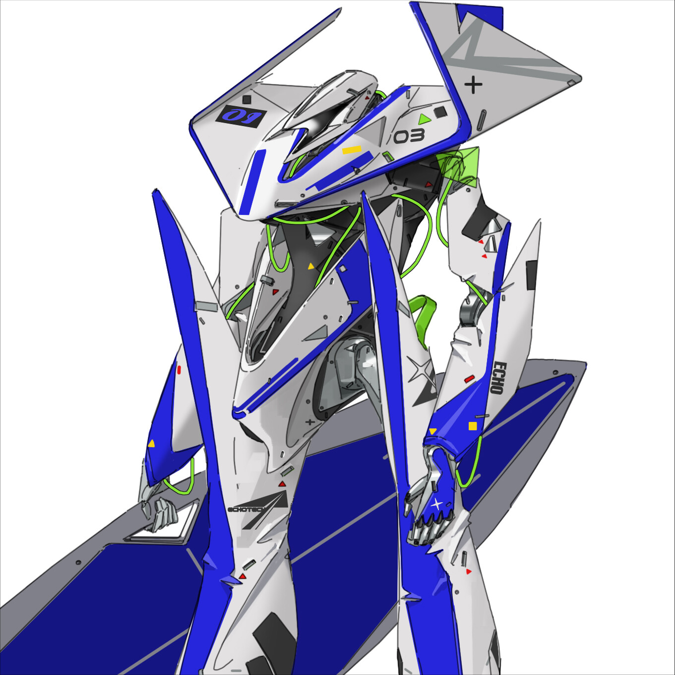 ArtStation - Racing robot