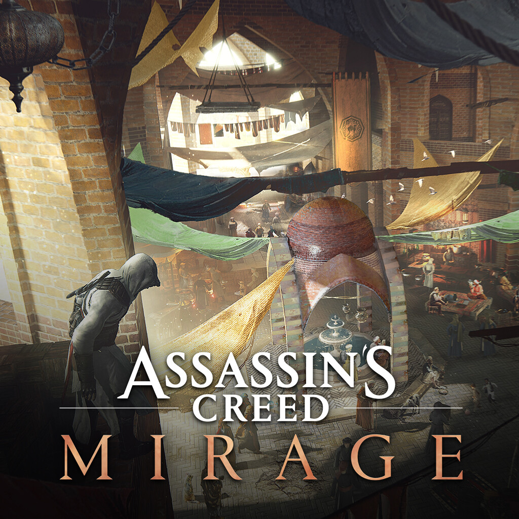 ArtStation - Assassin's Creed Mirage - Bazaar Plaza