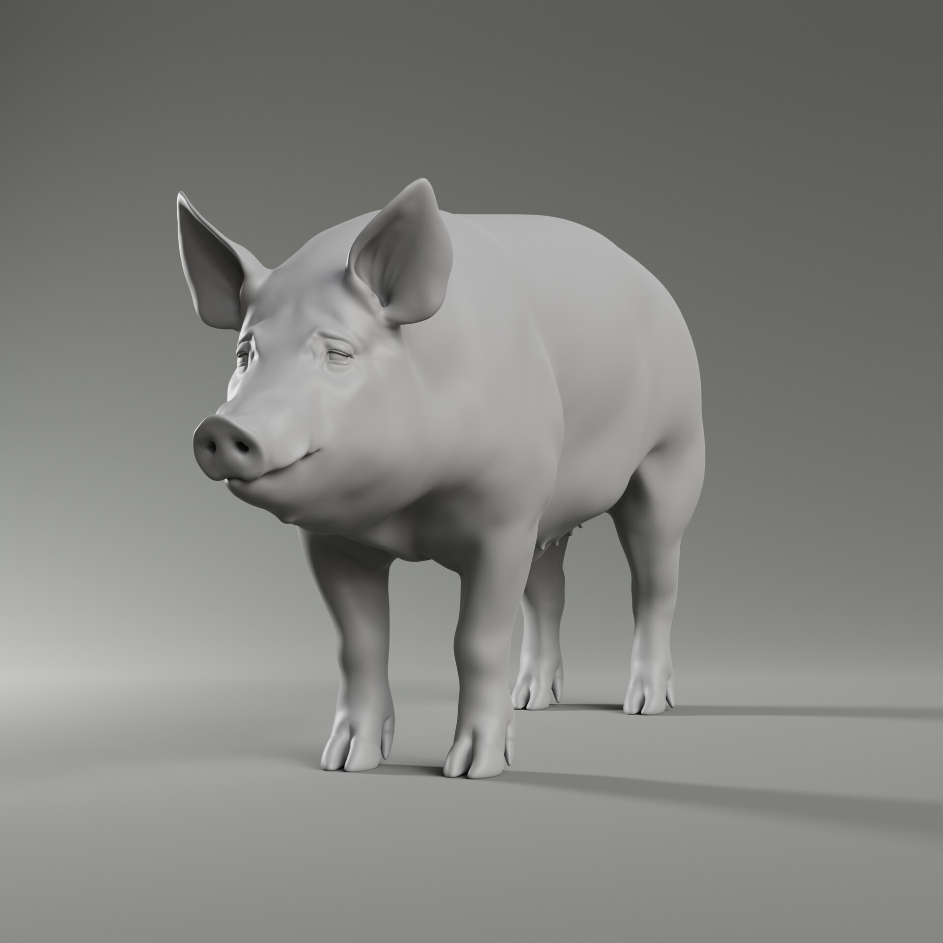 ArtStation - Pig