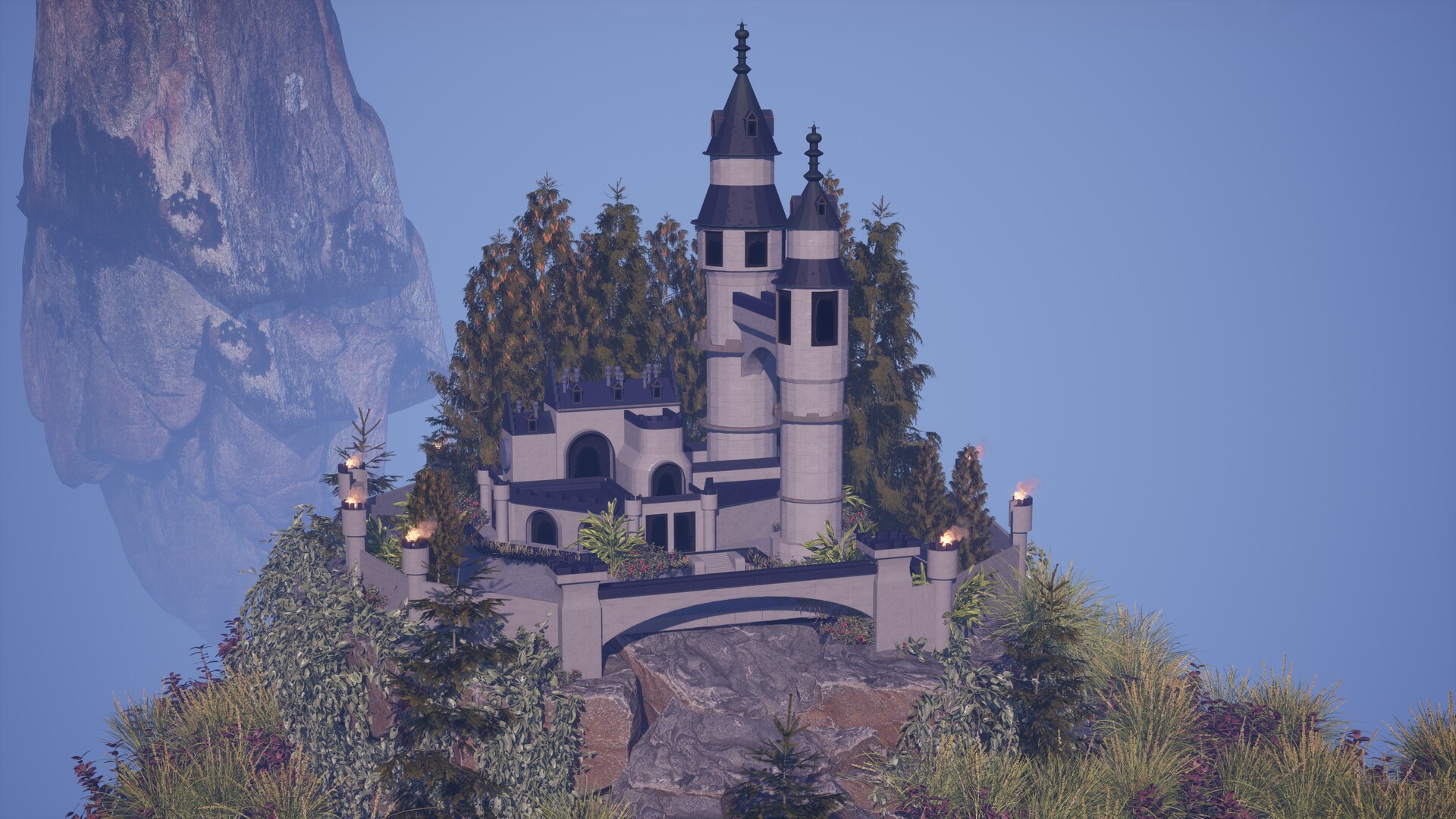 ArtStation - Fantasy Castle : Cinematic Showcase