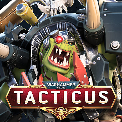 ArtStation - Warhammer 40k: Tacticus - Ghazghkull