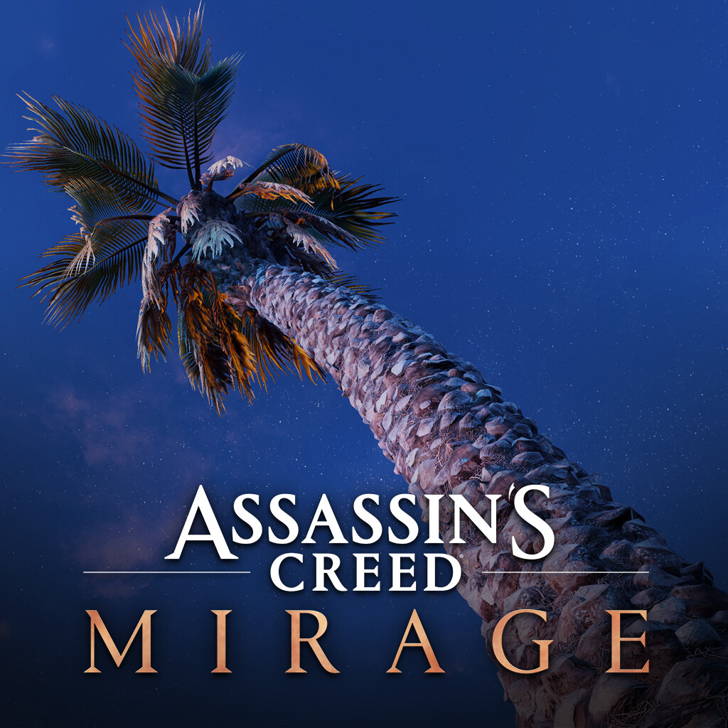ArtStation - Assassins Creed Mirage - Palm Trees Kit