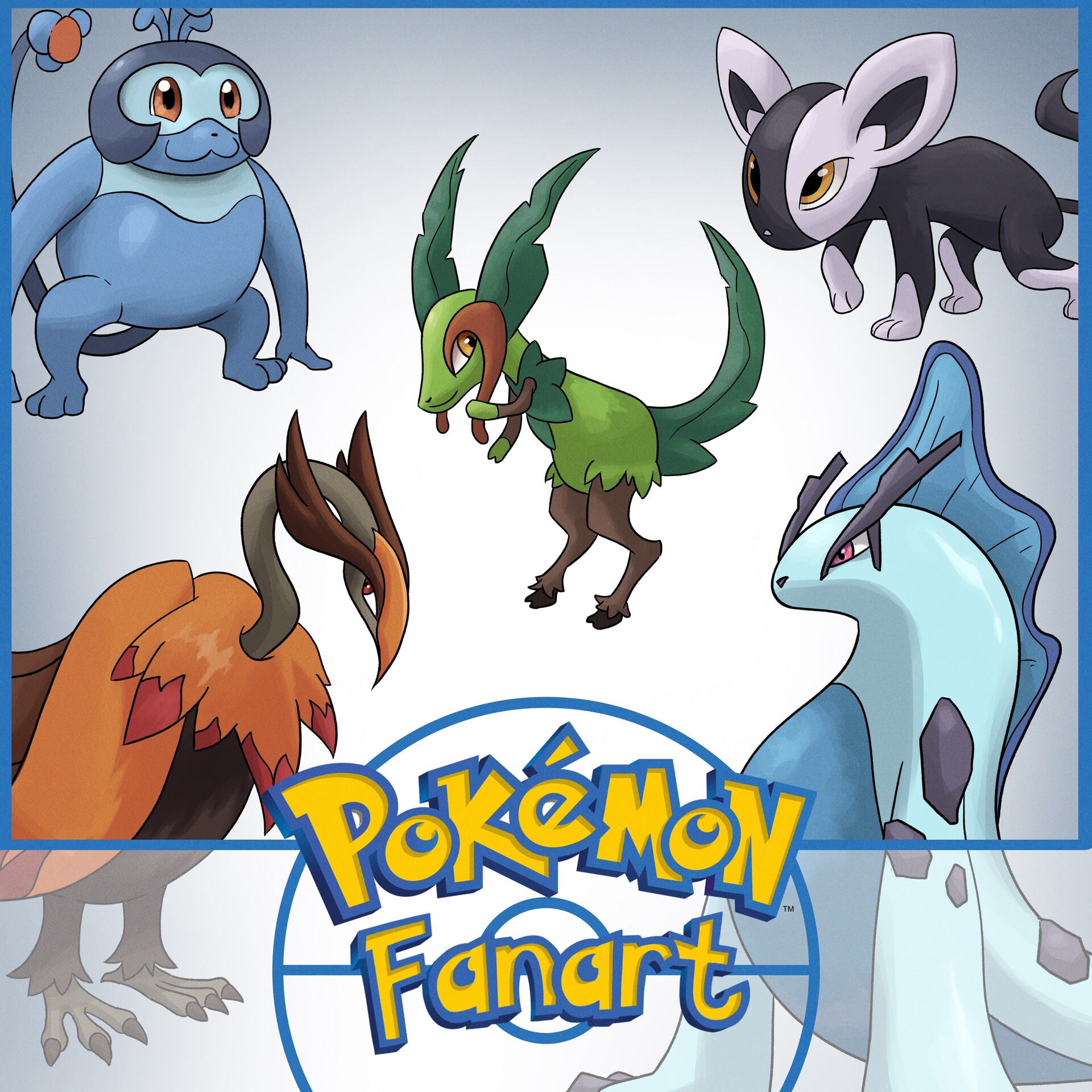 ArtStation - Pokemon Concepts