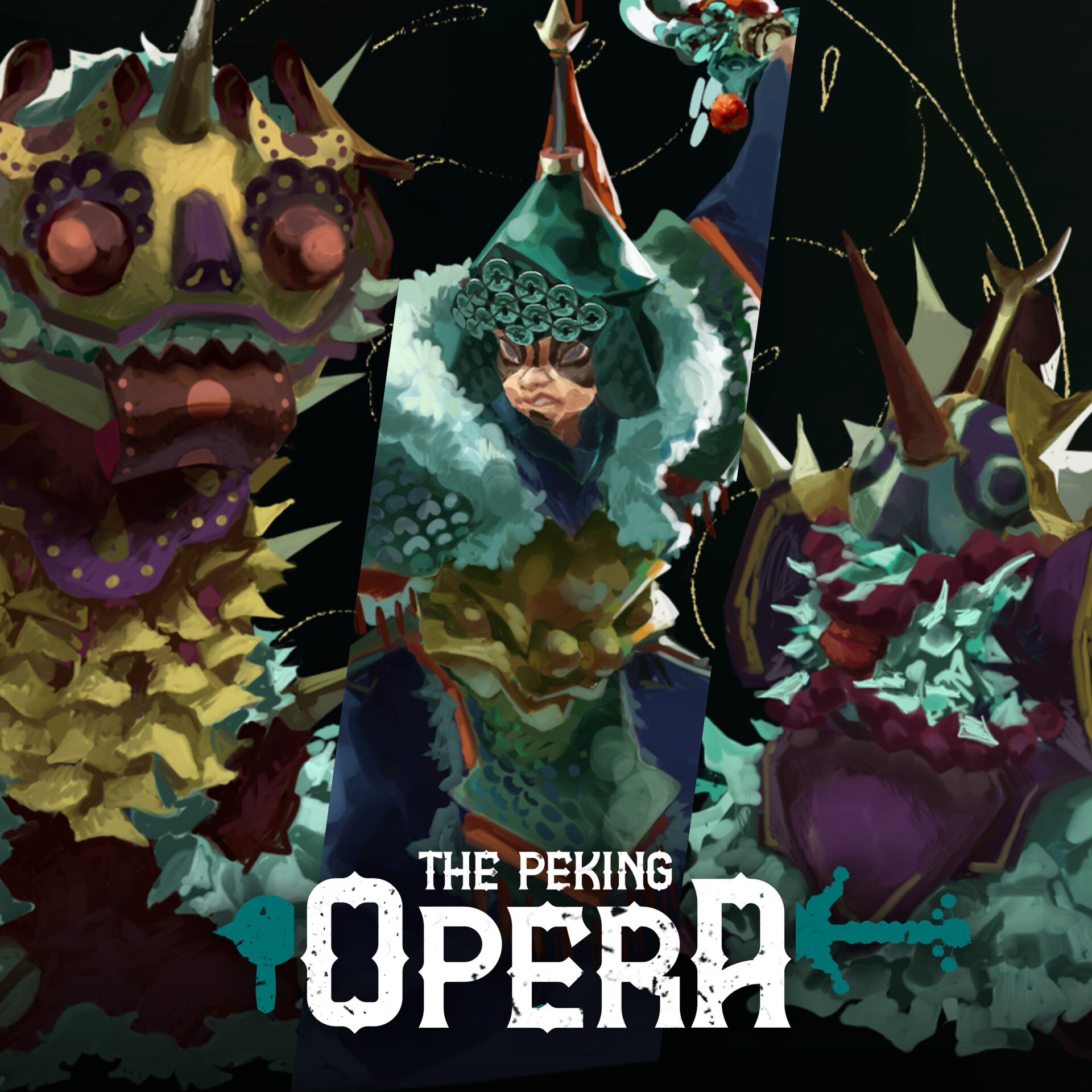 ArtStation - The Peking Opera Soldier