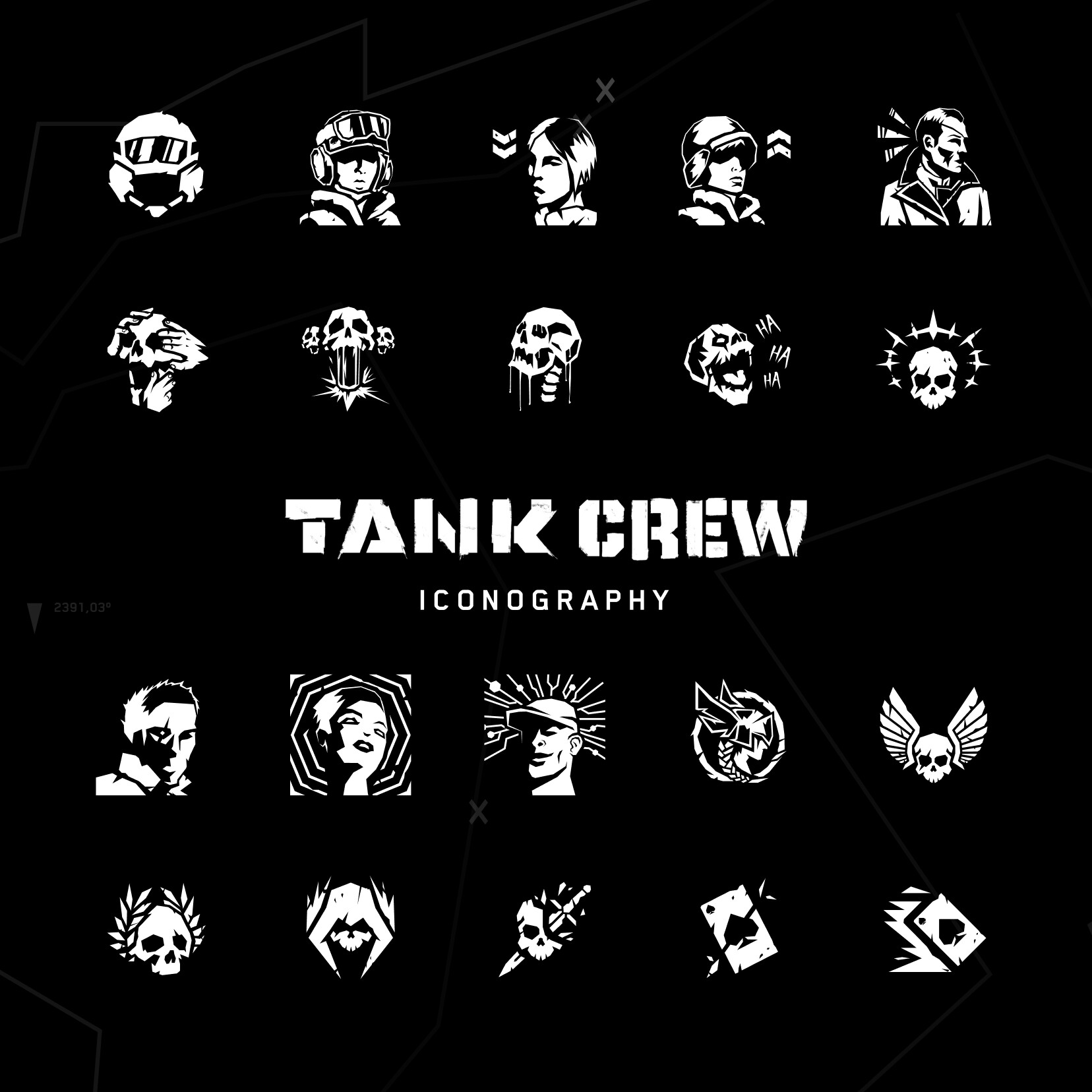 ArtStation - Tank Crew - Skill Icons