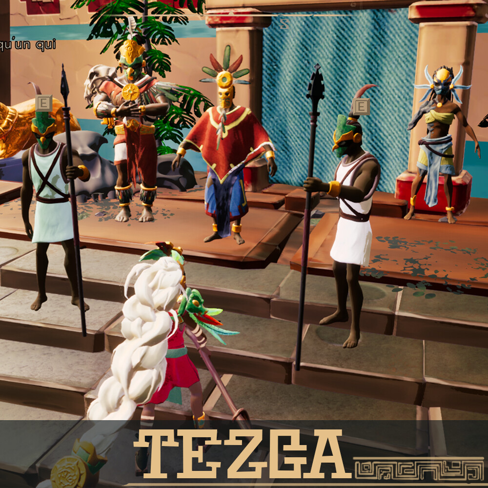 ArtStation - TEZCA character
