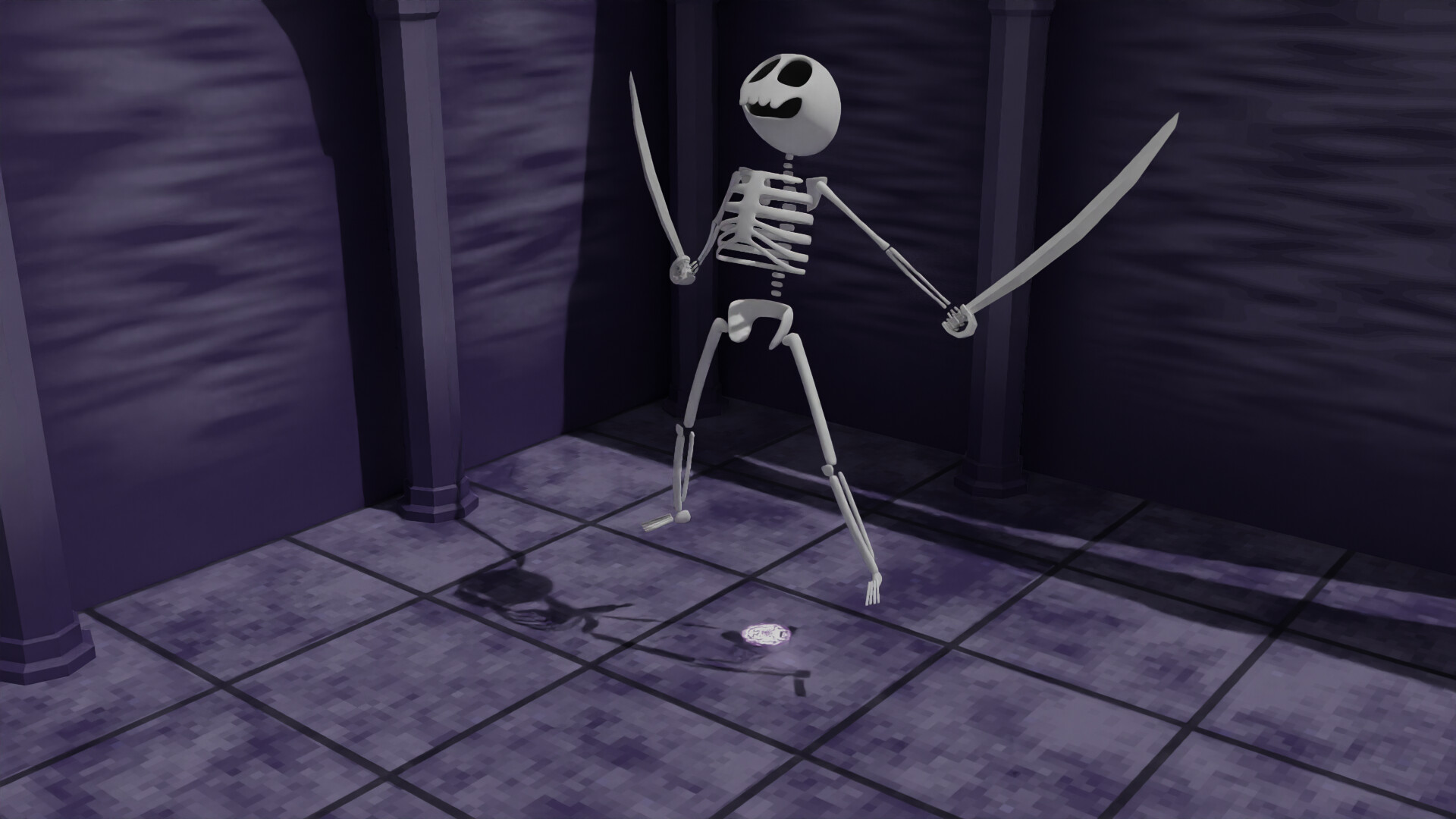 ArtStation - Skeleton death animation