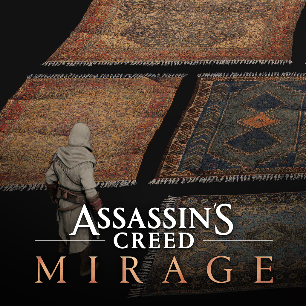 ArtStation - Assassin's Creed Mirage - Props - Carpet Variations