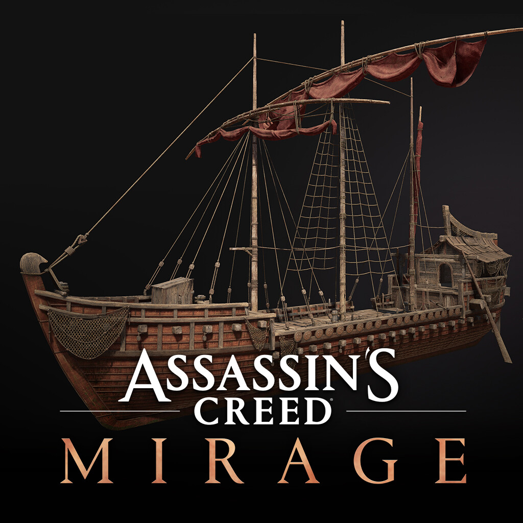ArtStation - Assassin's Creed Mirage - Dromon Ship