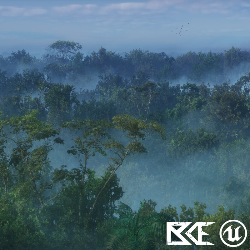 ArtStation - Realistic Rainforest