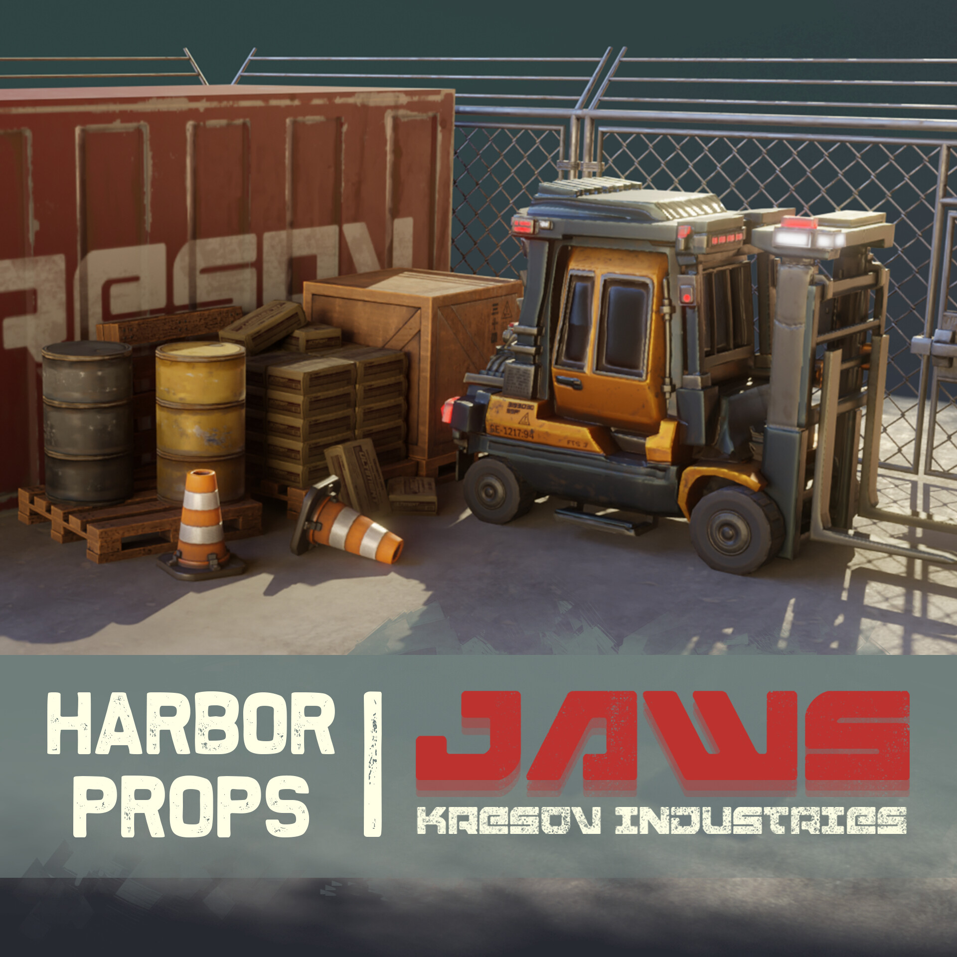 ArtStation - Harbor Asset Pack