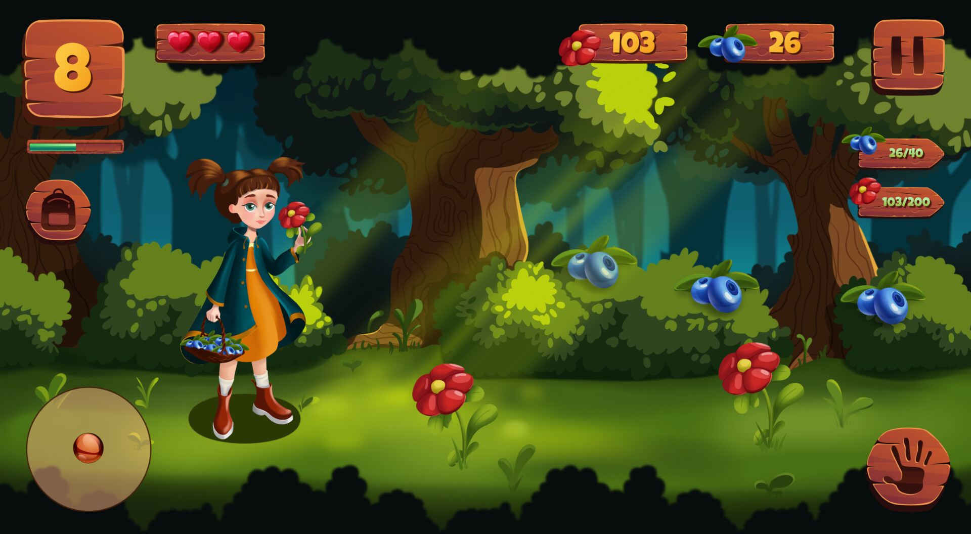 ArtStation - Casual mobile game, 2D art project.
