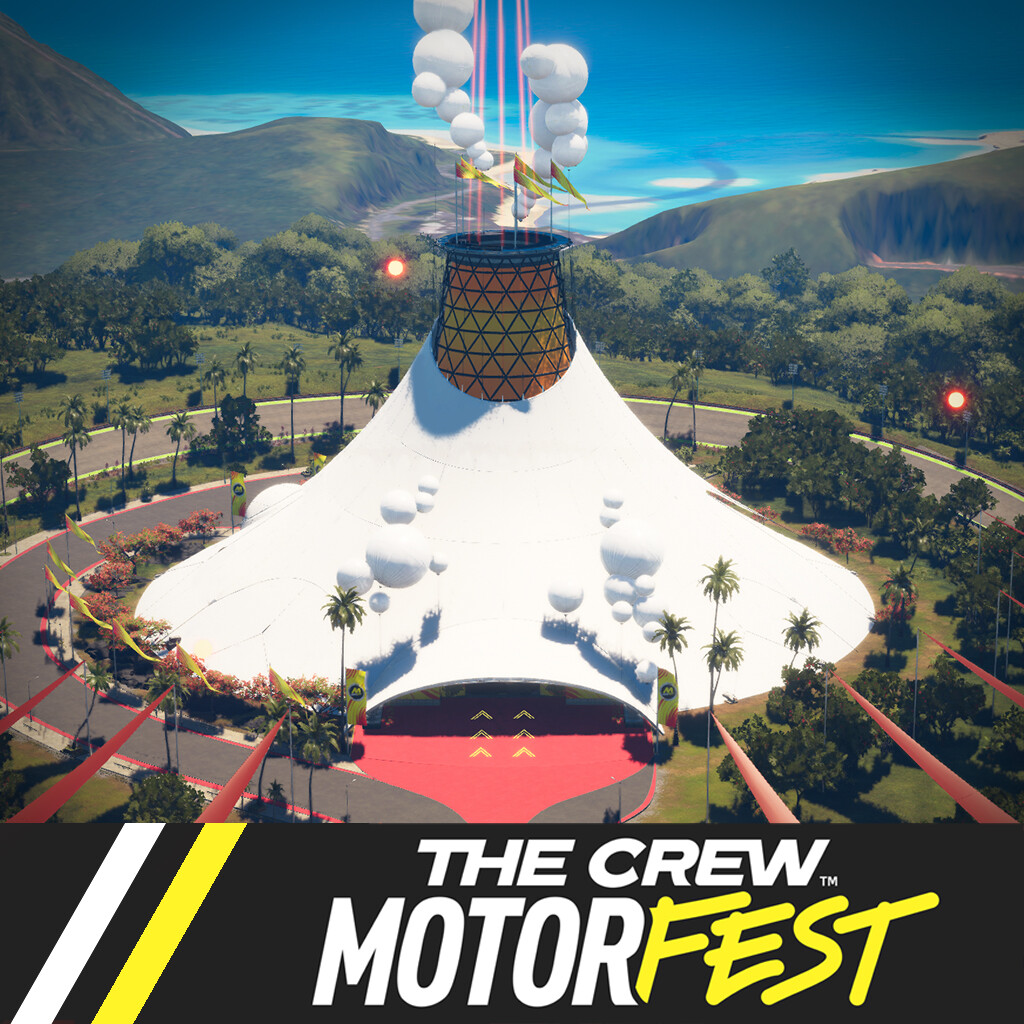 ArtStation - The Crew - MOTORFEST : Carmeet Tent