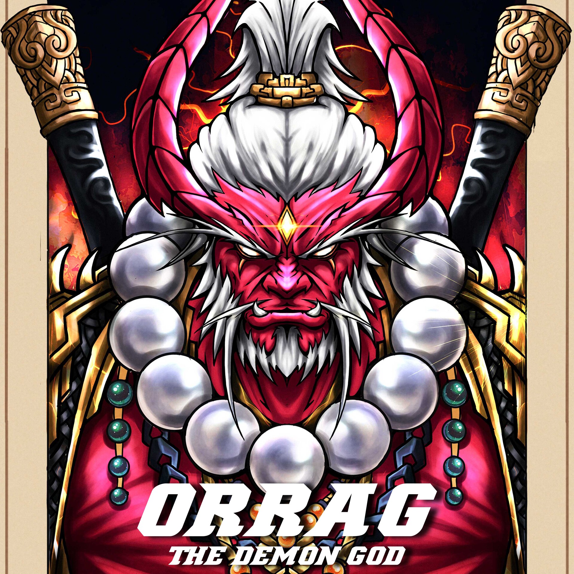 ArtStation - ORRAG 'The Demon God'