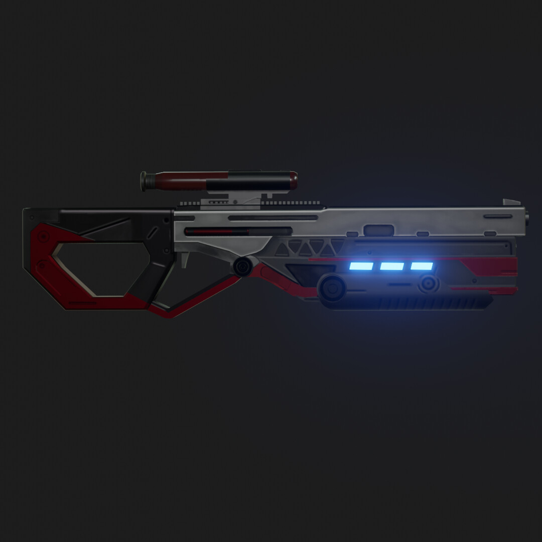 ArtStation - Advanced Rifle