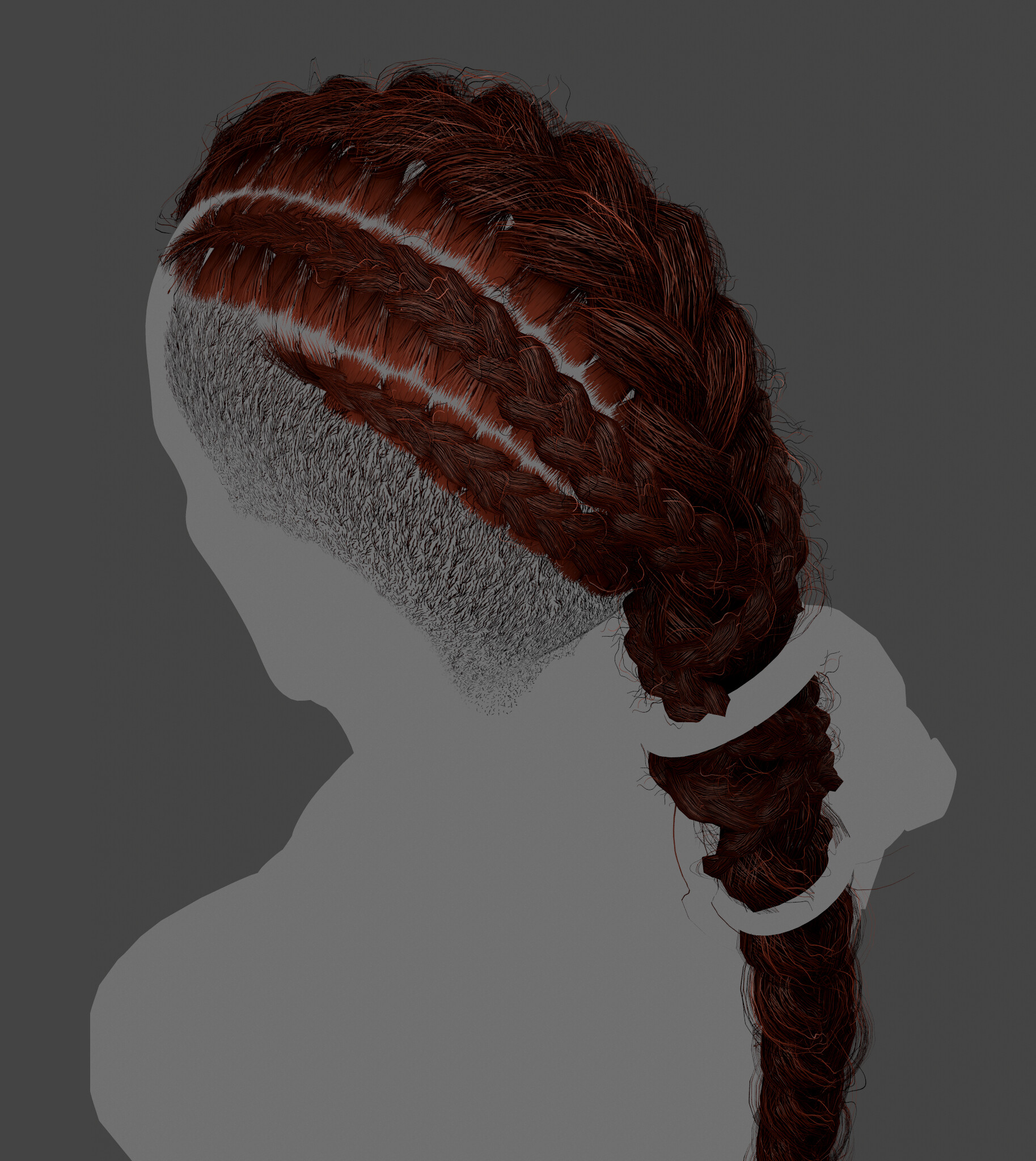 ArtStation - Alien Space Pirate hair