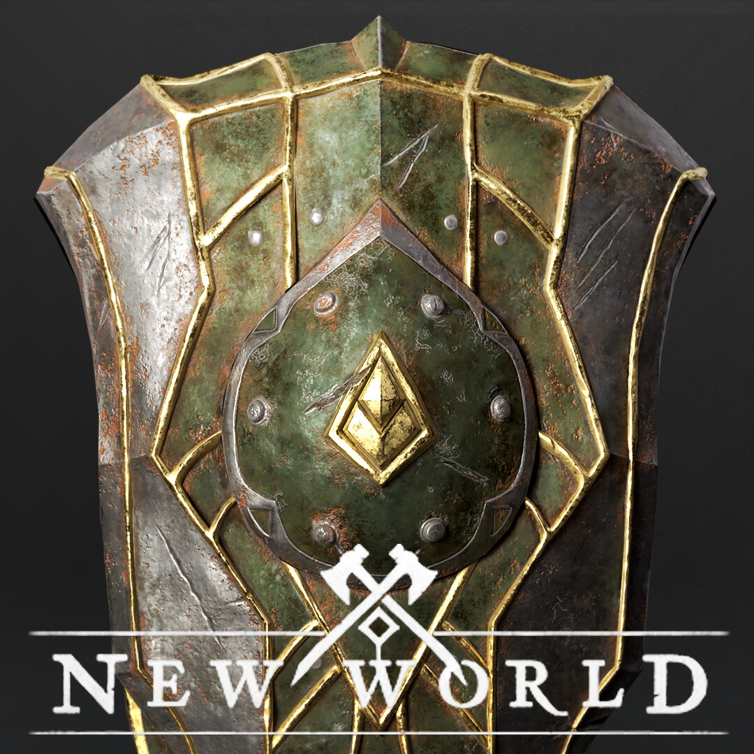 ArtStation - Lost Knight Tank Shield