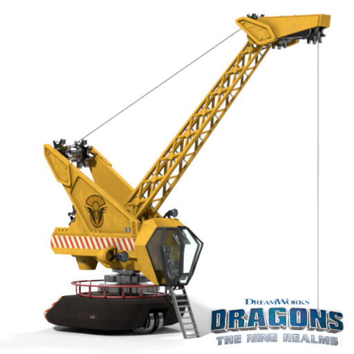 ArtStation - Crane - Dragons: The Nine Realms