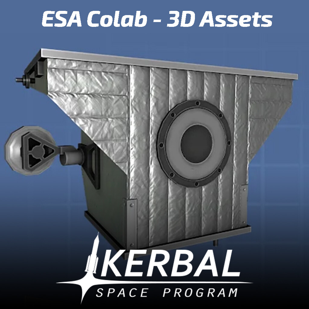 ArtStation - KSP - ESA Colab Assets