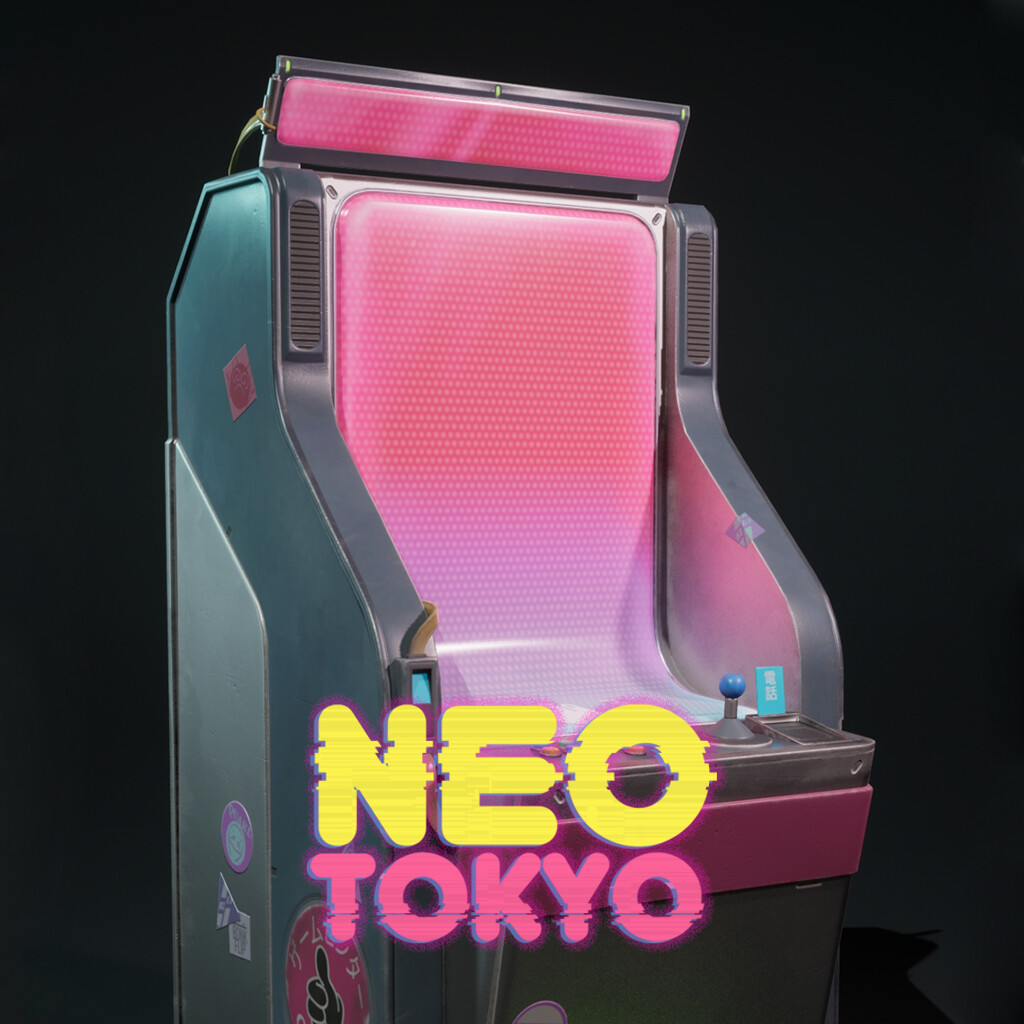 ArtStation - Neo Tokyo - Arcade Machine