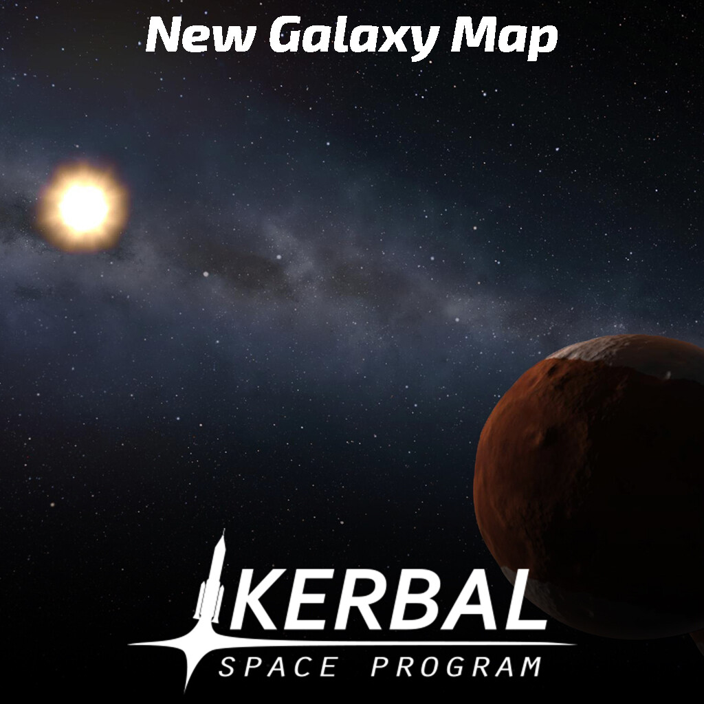 ArtStation - Galaxy Environment Map for Kerbal Space Program